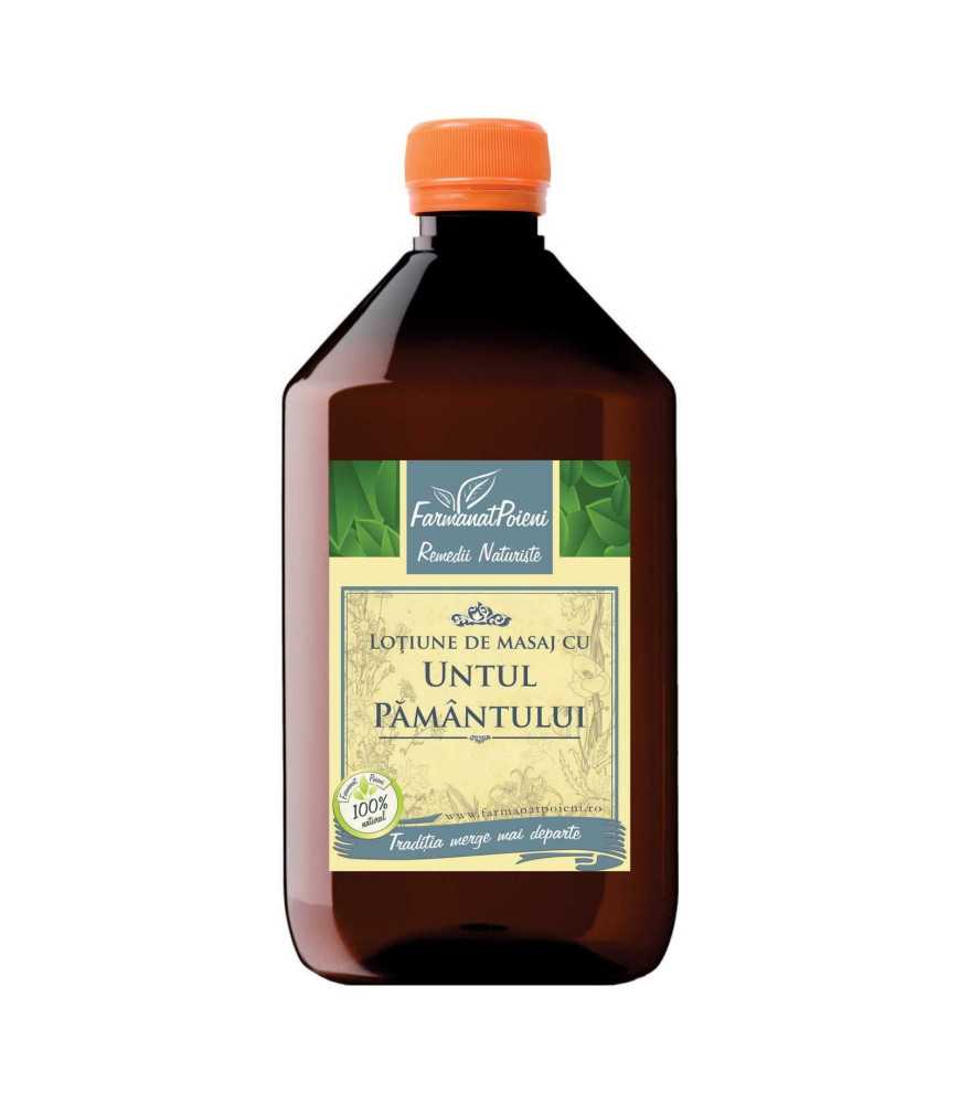 Loţiunea de masaj cu untul pământului pentru piele catifelata 500ml